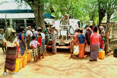 ရေနံချောင်းမြို့နယ် အပူပိုင်းဒေသ စိမ်းလန်းစိုပြည်ရေးဦးစီးဌာနမှ ရေရှားပါးသည့် ခြံကန် မြောက် က