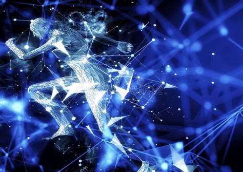 3d Illustration Compositing Flame Effect On Baseball Stock Illustration