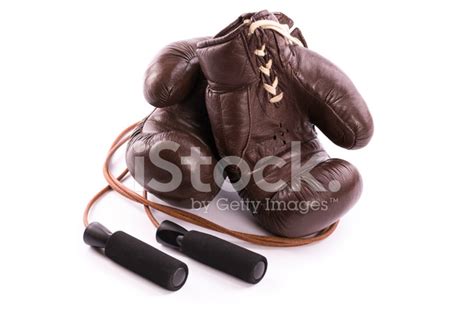 점프 로프와 권투 장갑 스톡 사진 Freeimages