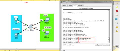 Blog Daffa Rizky Konfigurasi VLAN Dengan Static Dan DHCP