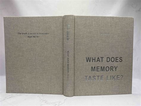 Bo Bech What Does Memory Taste Like Bogmanden