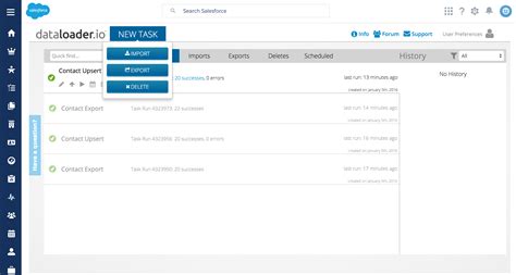 Import Insert Upsert Update Export And Delete
