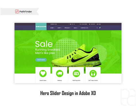 Hero Slider Design On Behance