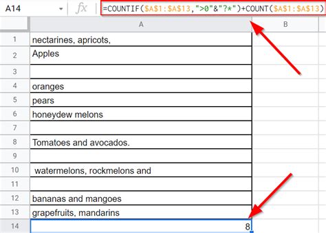 Excel How To Find Non Empty Cells Printable Forms Free Online