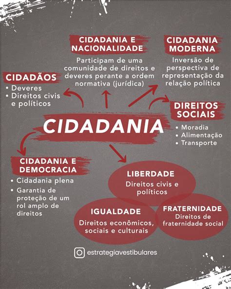 Mapa Mental Cidadania E Direitos Humanos Retoedu