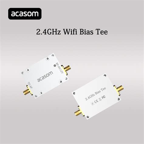 2 4ghz 2 5ghz Power Supply Bias Tee Rf Bias Feeder Rf Blocker For Wifi Acasom
