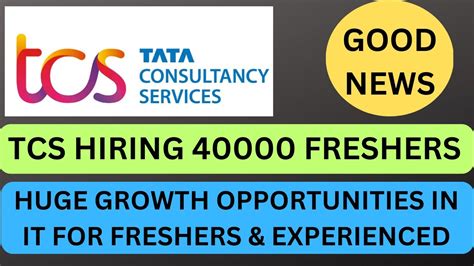 Tcs Mass Hiring About To Begin Tcs Jobs Tcs Hiring Freshers Youtube
