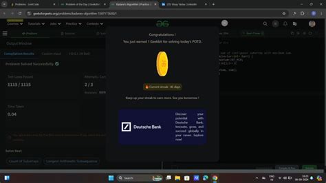 Vinay Yadav On Linkedin Day46 Potd Geekstreak2024 Geeksforgeeks Potd Geekstreak2024