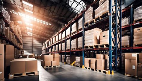 Warehouse Sorting Premium Ai Generated Image