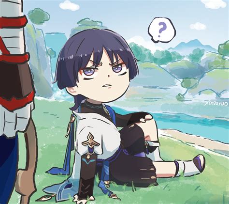 Scaramouche Wanderer And Kaedehara Kazuha Genshin Impact Drawn By Xinzoruo Danbooru