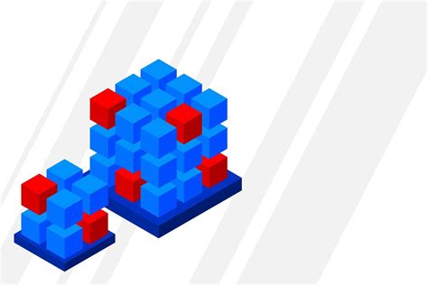isometric digital technology web banner big data machine learning