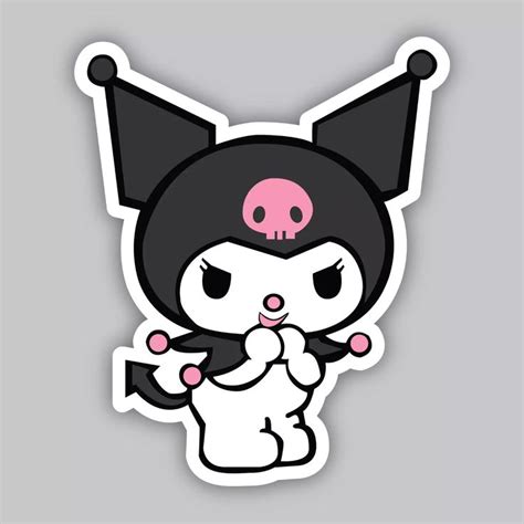 Kuromi Vinyl Sticker Decal Cartoon Hello Kitty Japanese Anime Kawaii Cute Ebay Di 2025