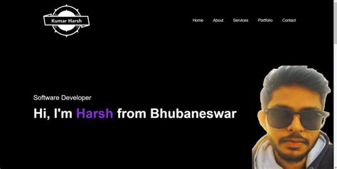 Kumar Harsh On Linkedin 🚀 Excited To Share My New Portfolio 🚀 Hello Linkedin Community I Am…