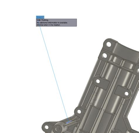 Solved New Meshing Errors Autodesk Community
