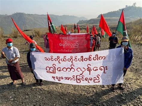 ဖားကန့် ဒေသခံပြည်သူများ Kia၊ Pdf၊ Nug အစိုးရ ထောက်ခံကြောင်းနှင့် စစ်အာဏာရှင် ဆန့်ကျင်ရေး ချီတက