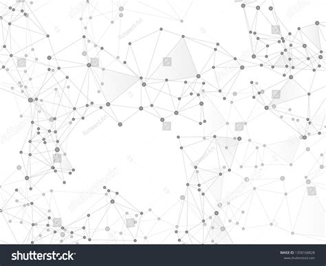Gometric Plexus Structure Cybernetic Concept Network Vector De Stock Libre De Regalías