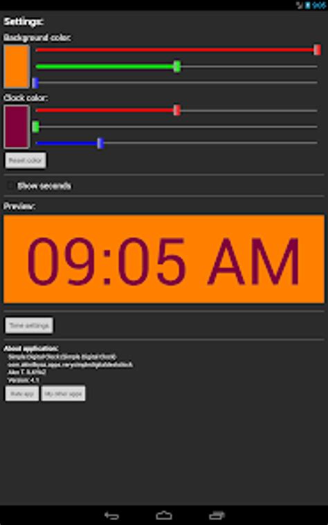 Simple Digital Clock Per Android Download
