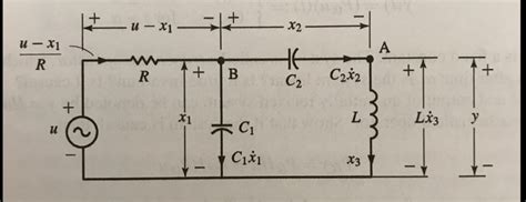 Solved Find A State Space Equation To Describe The Circuit