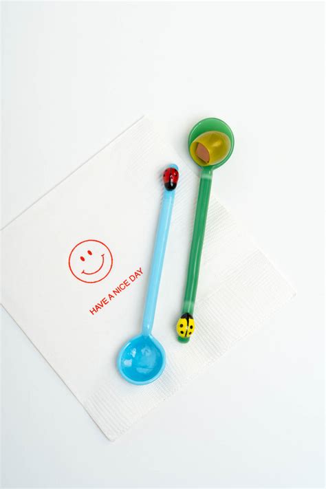 Ladybug Spoons