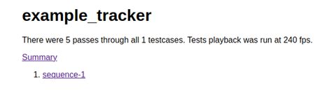 Video Object Tracking Report Generator Antmicro Open Source