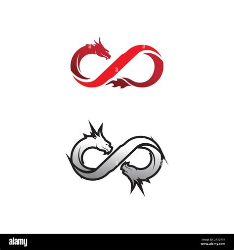 Infinity Design Logo And 8 Icon Vector Sign Creative Logo For Business And Corporate Infinity