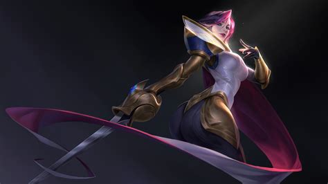 Fiora Lunar Beast Lol League Of Legends Game 4k Pc Hd Wallpaper