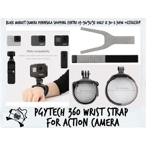Bmc Pgytech 360 Degree Rotation Wrist Strap For Dji Osmo Action