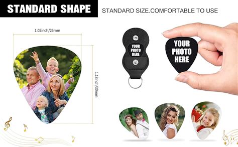 Custom Guitar Picks 6 600 Pack Personalized Guitar Pick Add