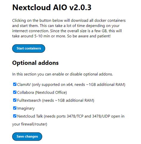 Cómo instalar Nextcloud AIO en Ubuntu HowtoForge