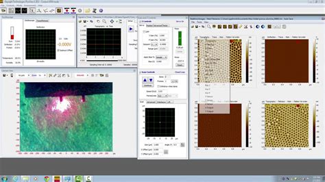 Operating The Atomic Force Microscope In Contact Mode YouTube