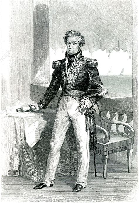 Jules Dumont Durville French Explorer Stock Image C026 5902