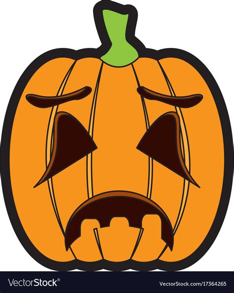 Sad Jack O Lantern