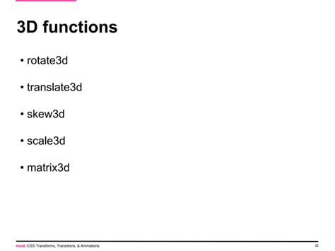 css transitions transforms animations ppt