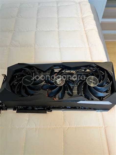 라데온 6800xt 어로스마스터 C타입 팝니다 Ramvgasound 중고나라