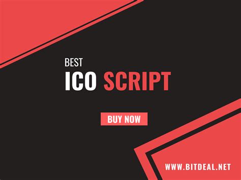 Ico Script To Launch Your Own Ico Website Bitdeal
