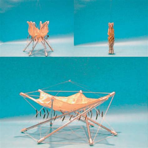 Single Layer Tensegrity Structures Parametric House