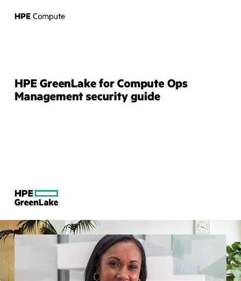 GreenLake Compute Ops Management Consiliant Technologies GreenLake Compute Ops Management Consiliant Technologies