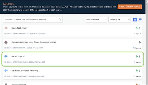 Data Source Information Nexla Docs