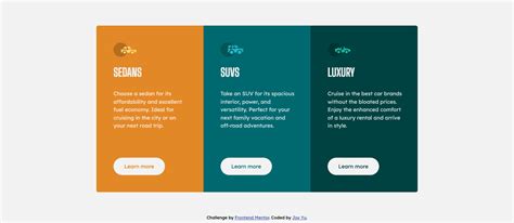 Github Joy21fs Frontend Mentor 3 Column Card