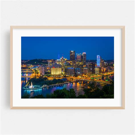Glow Pittsburgh Pittsburgh Pennsylvania Photography Skyline City