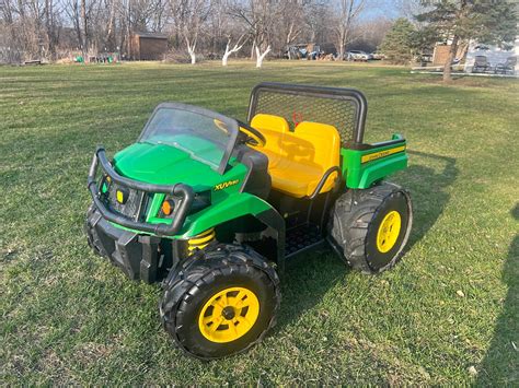John Deere Gator Power Wheels Peg Perego Upgraded Atvs And Utvs