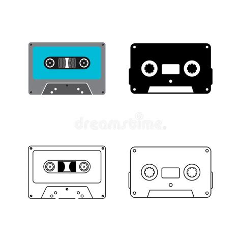 Cassette Logo Stock Vector Illustration Of Sound Symbol 321409847