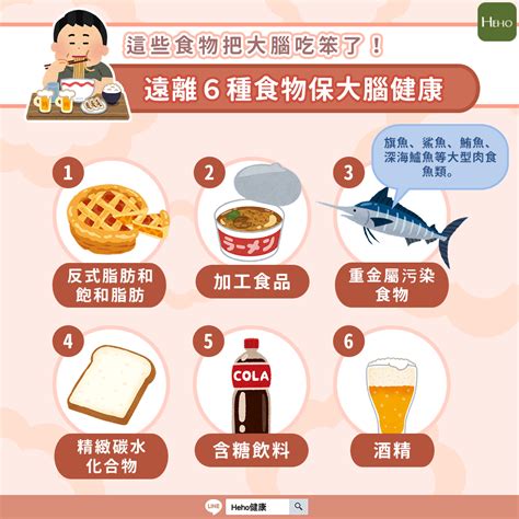 這些食物把大腦吃笨了！遠離6種食物常保大腦健康 Heho健康