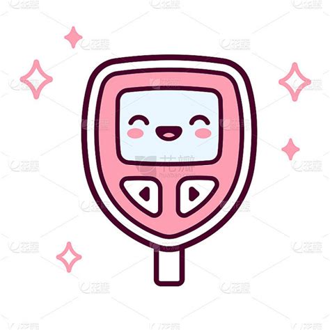卡哇伊血糖仪卡通