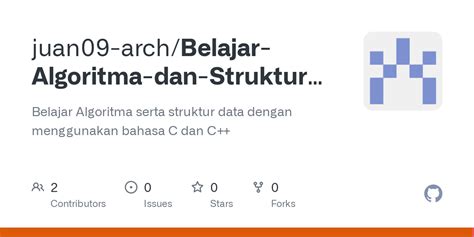 Github Juan09 Arch Belajar Algoritma Dan Struktur Data Belajar Algoritma Serta Struktur Data