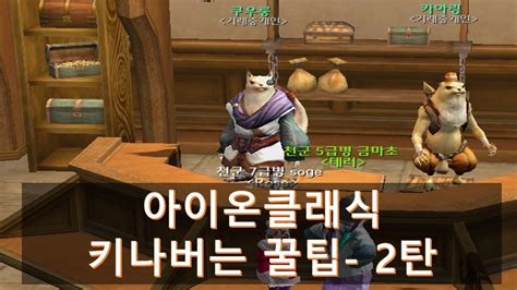 아이온클래식 트리니엘 키나 버는 꿀팁 2탄 Youtube