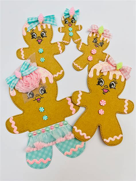 Gingerbread Nesting Set Scrap Diva Designs