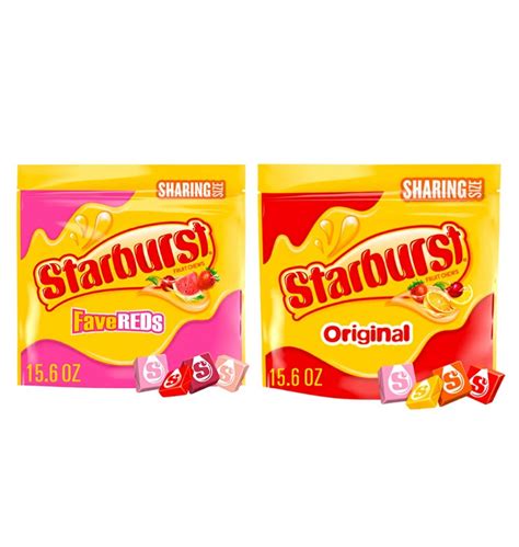 스타버스트 올 쉐어링 사이즈 젤리 캔디 442 3g X 2봉지 티몬