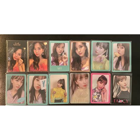 Twice Mina Fancy And Feel Special Photocards Shopee Philippines