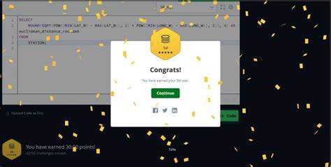 Abdullah Al Shahed On Linkedin Hackerrank Sql Goldenbadge